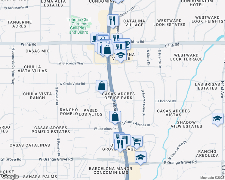 North Oracle Road, Casas Adobes AZ - Walk Score