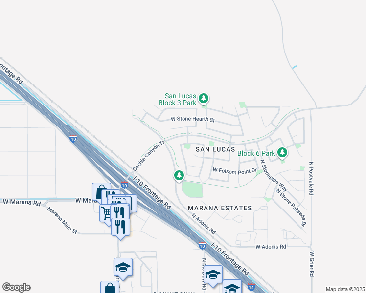 11531 West Anasazi Passage Street, Marana AZ - Walk Score