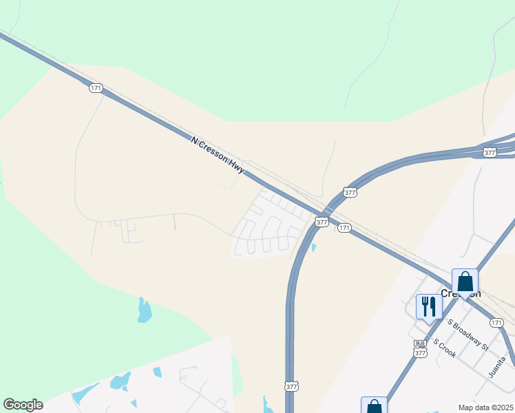 9140 Putteet Drive, Cresson TX - Walk Score