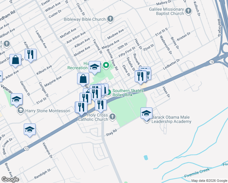 3015 East Ledbetter Drive, Dallas TX - Walk Score