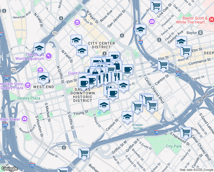 1700 Commerce Street, Dallas TX - Walk Score