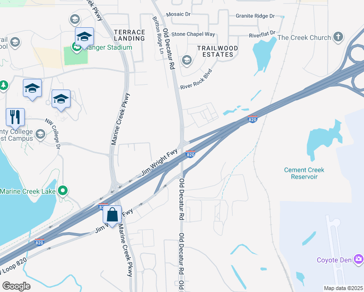 NW Loop 820 & Old Decatur Rd, Fort Worth TX - Walk Score