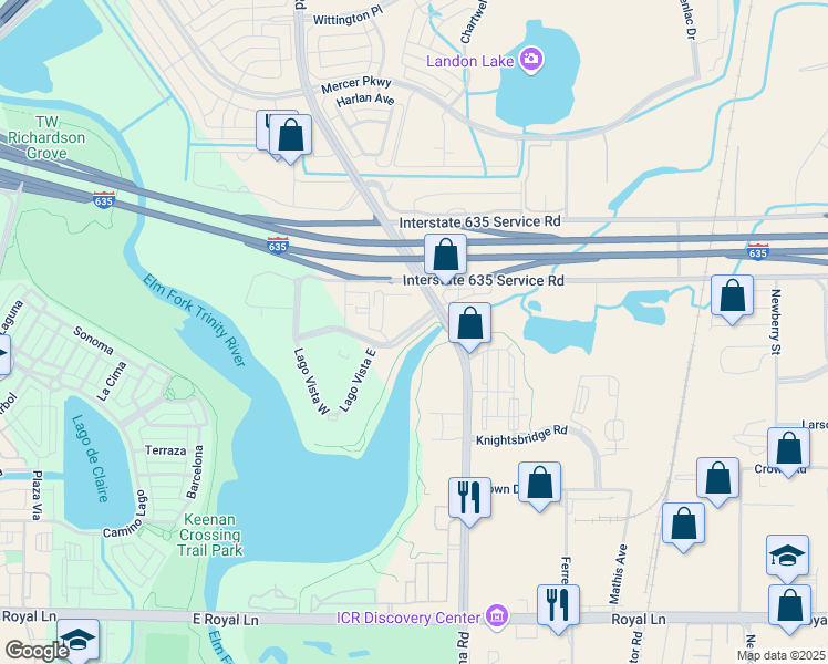 1570 Mira Lago Boulevard, Farmers Branch TX - Walk Score