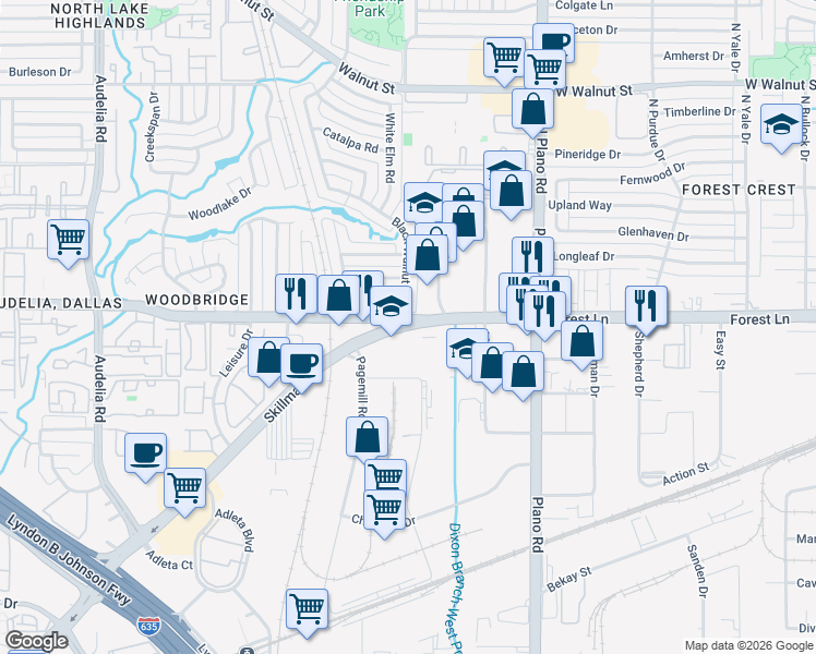 Forest Ln & Skillman St, Dallas TX - Walk Score