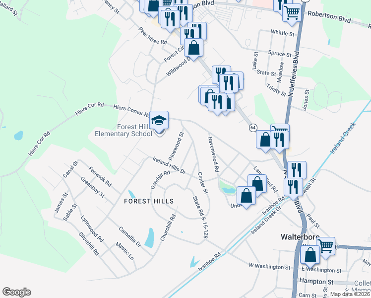 108 Overhill Road, Walterboro SC - Walk Score