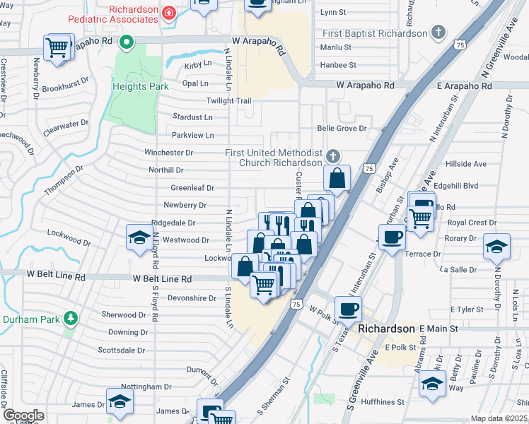 518 Ridgedale Drive, Richardson TX - Walk Score