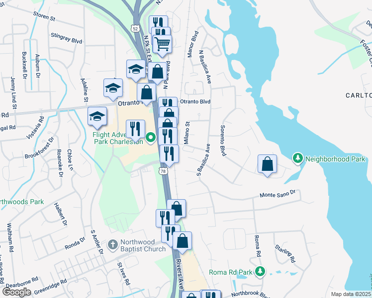 36 Milano Street, Hanahan SC - Walk Score