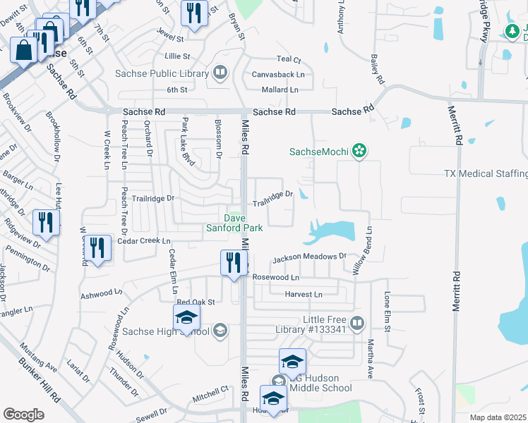 4700 Miles Road, Sachse TX - Walk Score