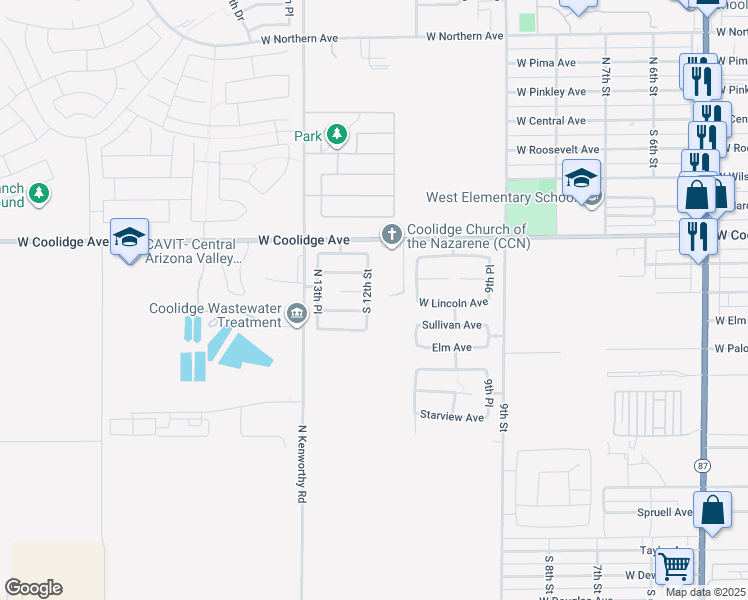 611 South 12th Street, Coolidge AZ - Walk Score