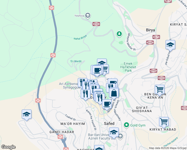 10 HaAri Street, Safed North District - Walk Score