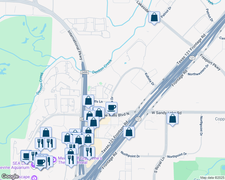 3509 Grapevine Mills Boulevard North, Grapevine TX - Walk Score