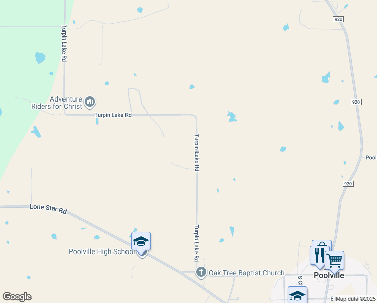 661 Turpin Lake Road, Poolville TX - Walk Score