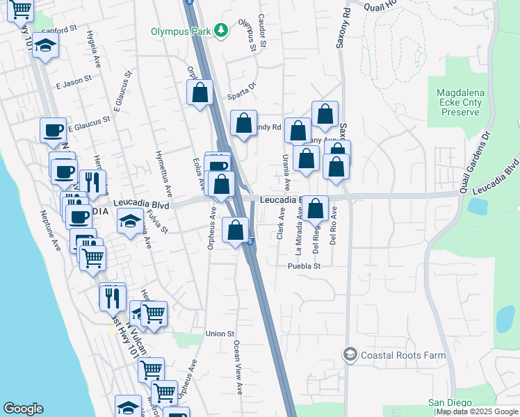 607 Leucadia Boulevard, Encinitas CA - Walk Score