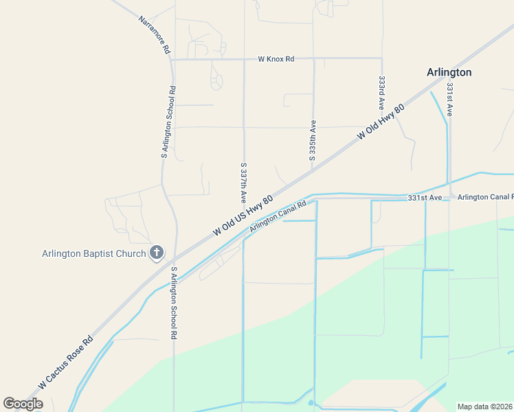 33602 South Old US Highway 80, Arlington AZ - Walk Score