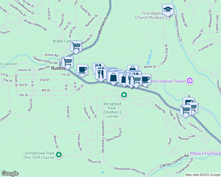110 West Texas Street, Ruidoso NM - Walk Score