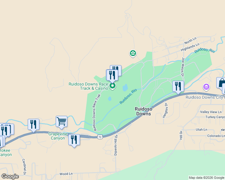 26225 U.S. 70, Ruidoso Downs NM - Walk Score