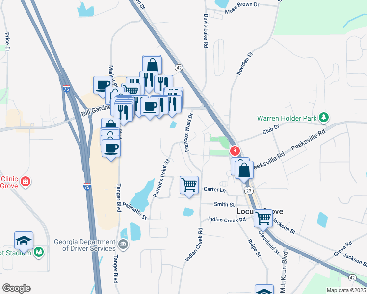 105 Colony Park Lane, Locust Grove GA - Walk Score