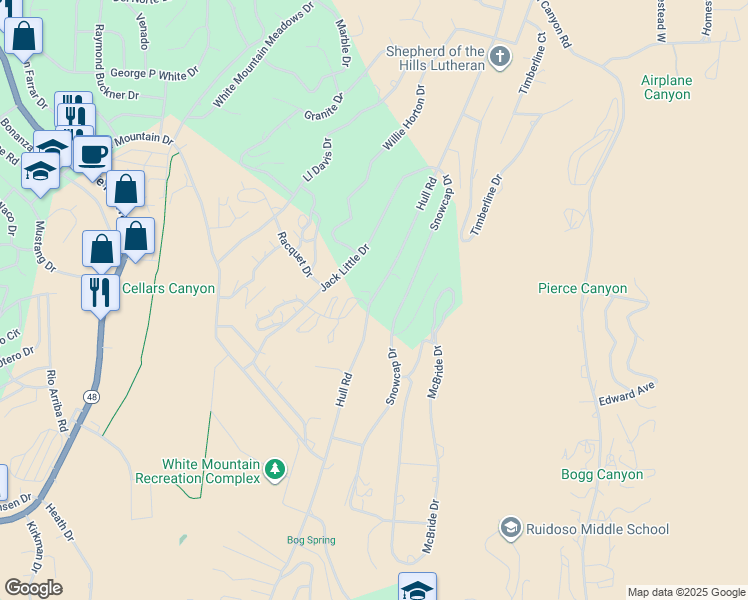 904 Hull Road, Ruidoso NM - Walk Score