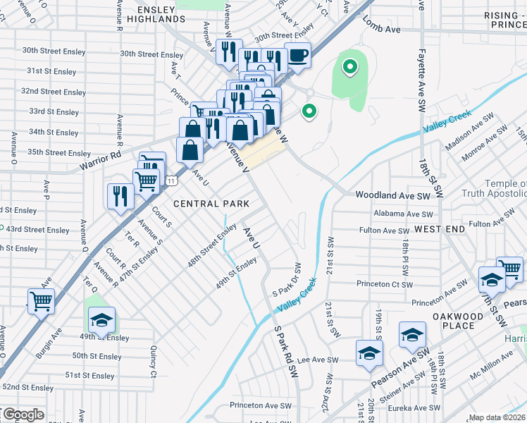 2133 48th Street Ensley, Birmingham AL - Walk Score