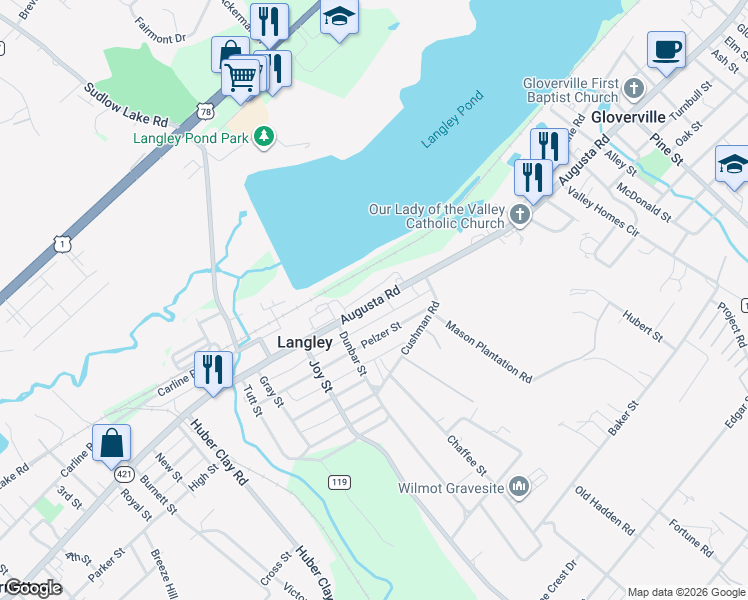 2652 South Carolina 421, Langley SC - Walk Score