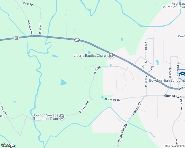 199 Holly Road, Bowdon GA - Walk Score