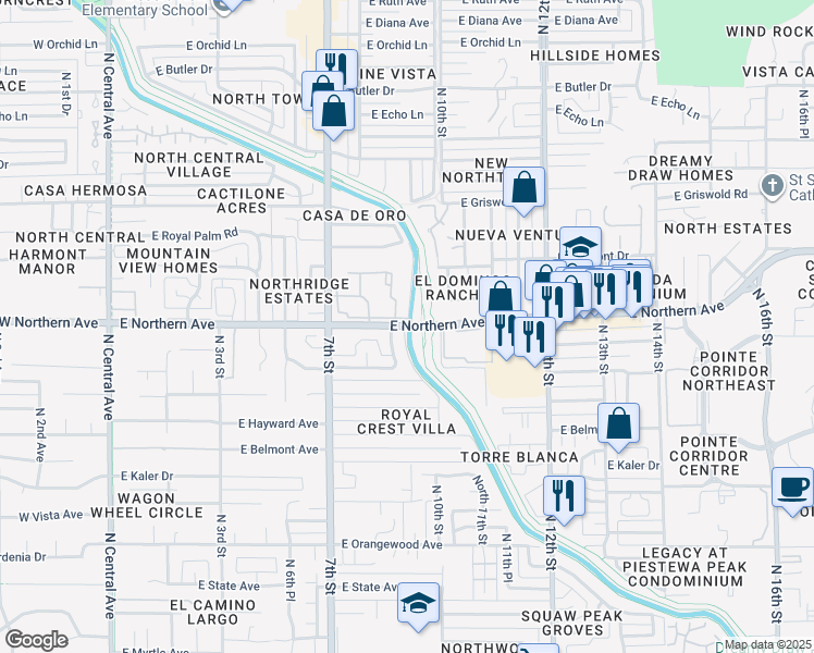 Arizona Canal Trail, Phoenix AZ - Walk Score