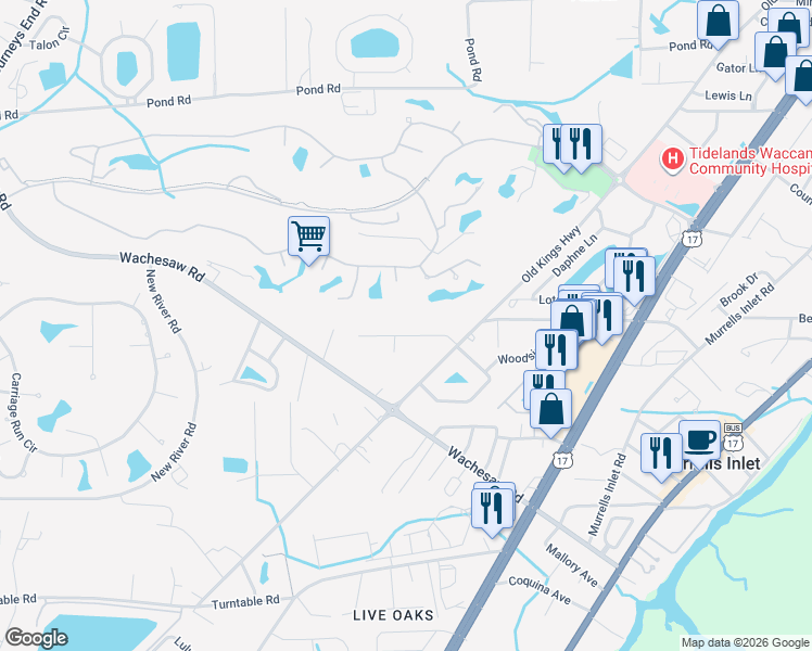 4360 Goude Street, Murrells Inlet SC - Walk Score