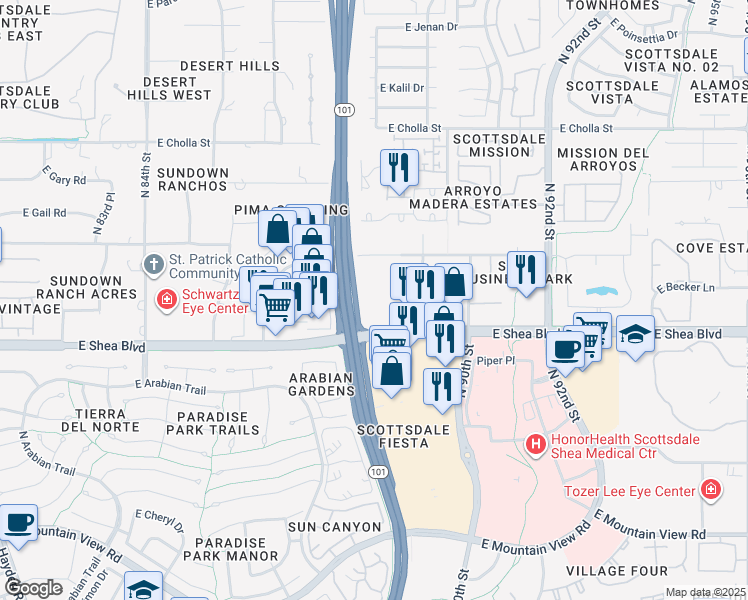 8888 East Shea Boulevard, Scottsdale AZ - Walk Score
