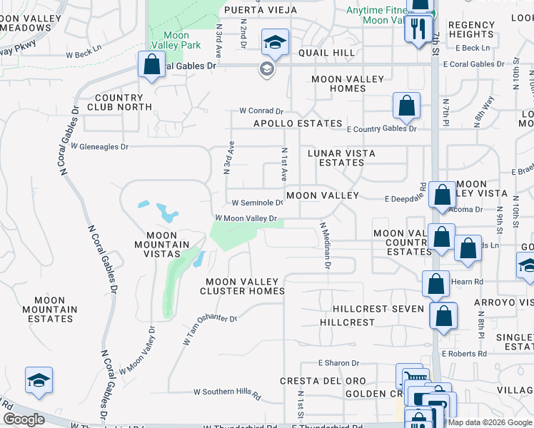 44 West Moon Valley Drive, Phoenix AZ - Walk Score