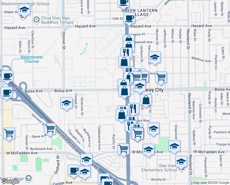 15022 Pacific Street, Midway City CA - Walk Score