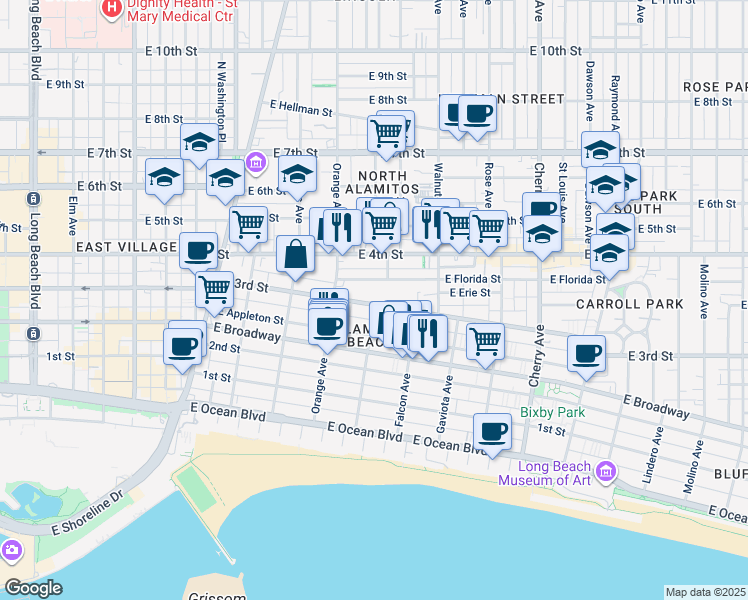 1321 East 3rd Street, Long Beach CA - Walk Score