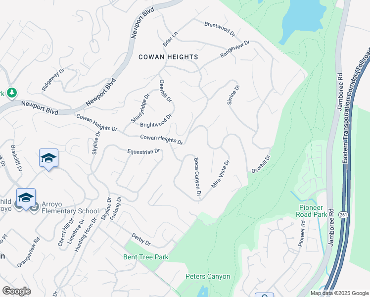 10362 Cowan Heights Drive, North Tustin CA - Walk Score