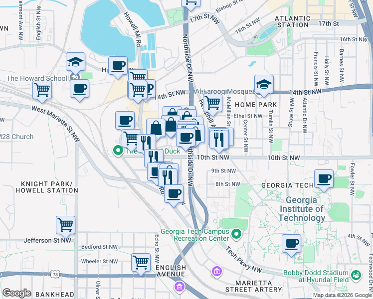 1000 Northside Drive Northwest, Atlanta GA - Walk Score