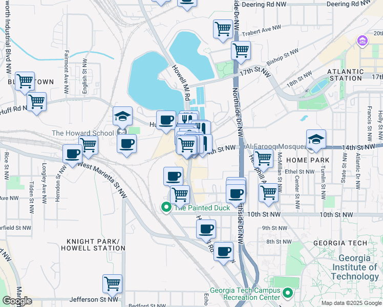 14th St NW & Howell Mill Rd, Atlanta GA - Walk Score