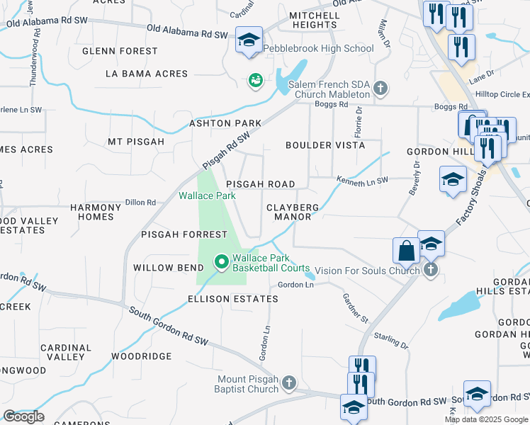 6375 Lobelia Road Southwest, Mableton GA - Walk Score