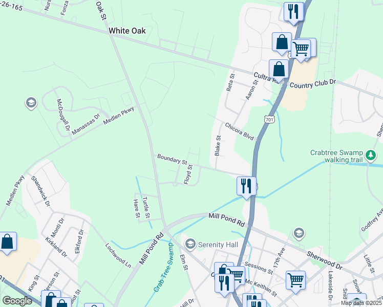 1118 Boundary Street, Conway SC - Walk Score