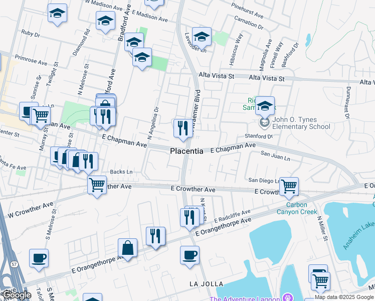 Placentia CA - Walk Score