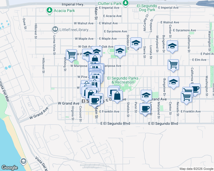 408 Standard Street, El Segundo CA - Walk Score