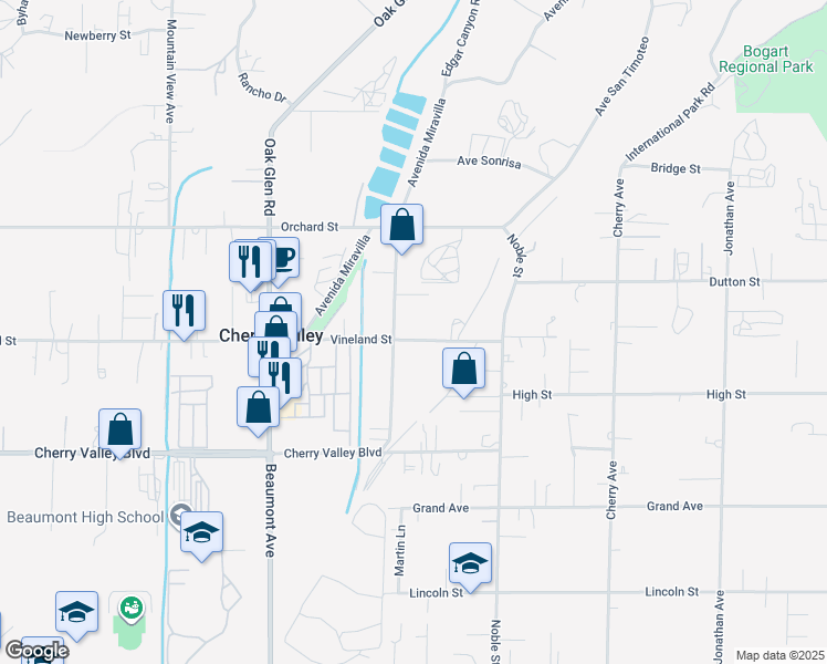 39550 Vineland Street, Cherry Valley CA - Walk Score