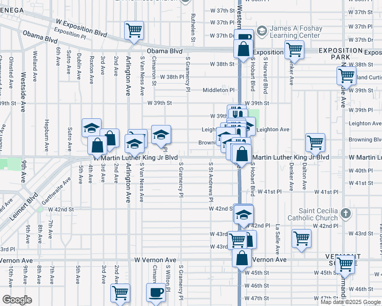 1861 W Martin Luther King Jr Blvd, Los Angeles CA - Walk Score