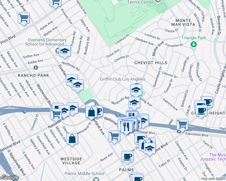 3128 Haddington Drive, Los Angeles CA - Walk Score