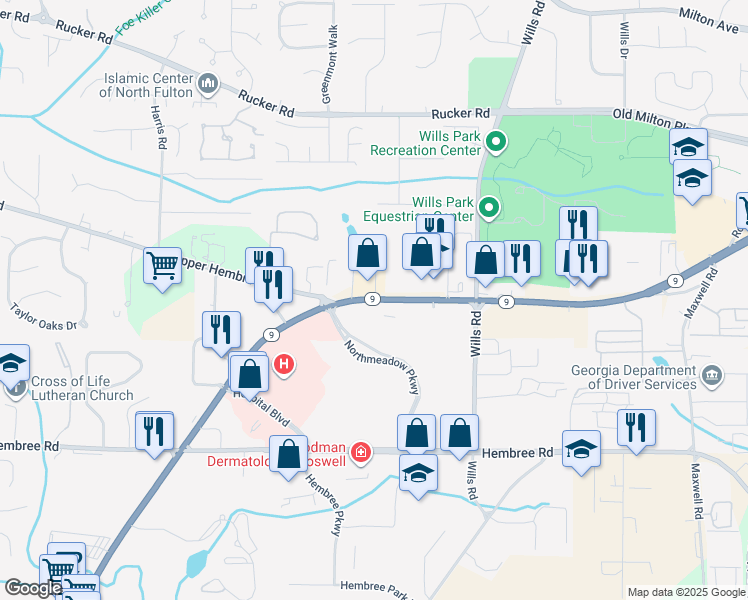 11820 Georgia 120, Temple GA - Walk Score