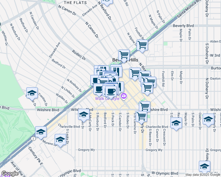 421 North Rodeo Drive, Beverly Hills CA - Walk Score