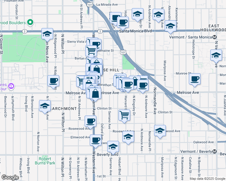 4867 Melrose Avenue, Los Angeles CA - Walk Score