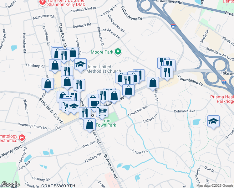 7442 Church Street, Irmo SC - Walk Score