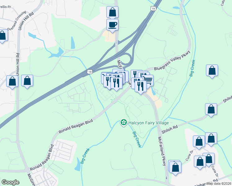 6290 Halcyon Way, Alpharetta GA - Walk Score