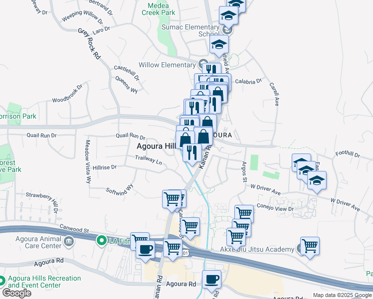5653 Kanan Road, Agoura Hills CA - Walk Score