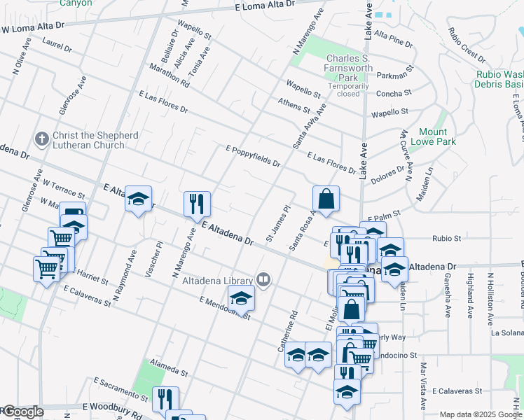 2816 Santa Anita Avenue, Altadena CA - Walk Score