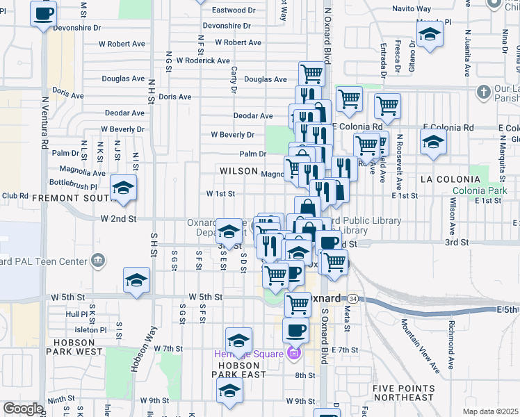 135 South C Street, Oxnard CA - Walk Score