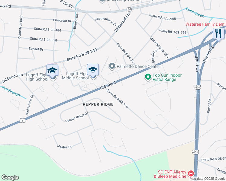 116 Standard Warehouse Road, Lugoff SC - Walk Score